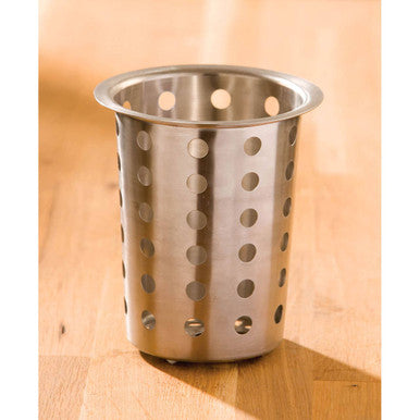 Shop Brooks Brushed Stainless Steel Cutlery Caddy from Orsina