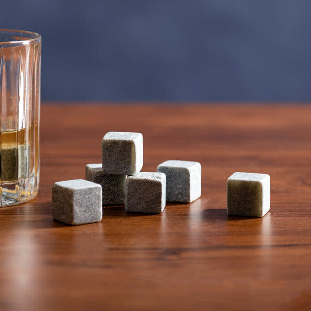 Shop WILSON Set Of 9 Granite Ice Rocks from Orsina