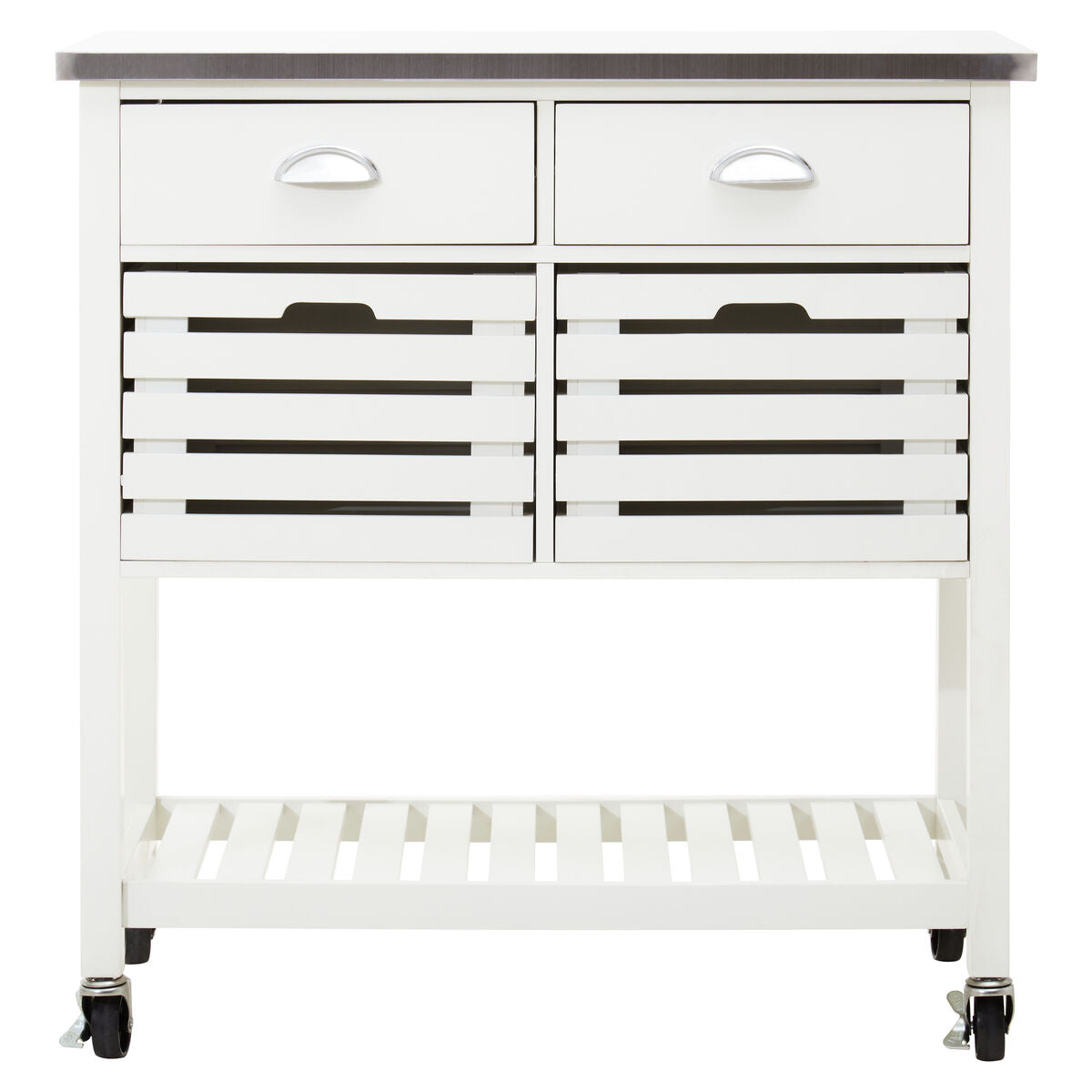 Shop Frankfurt Cream Kitchen Trolley from Orsina