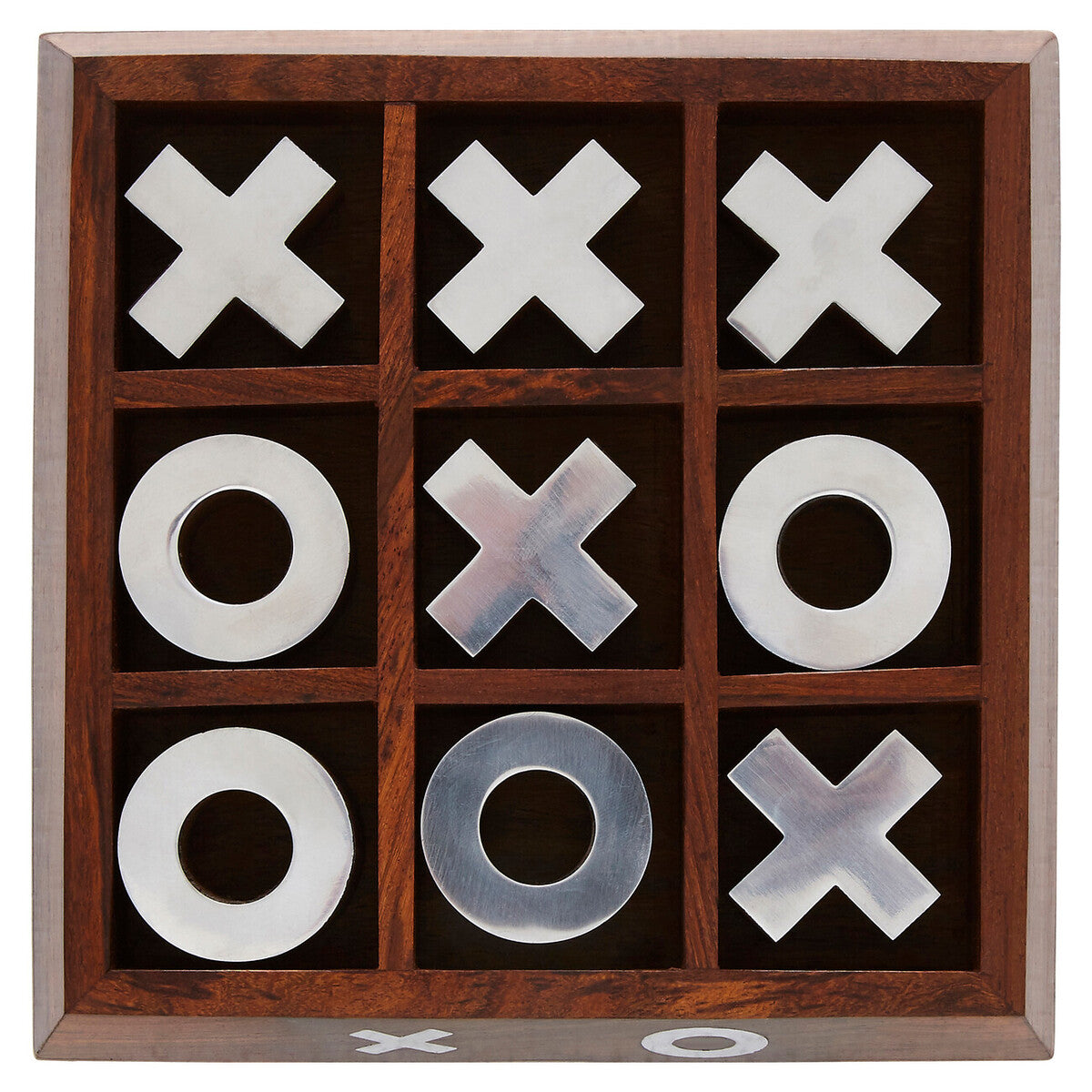 Shop Churchill Games Sheesham Wood Noughts and Crosses Game from Orsina
