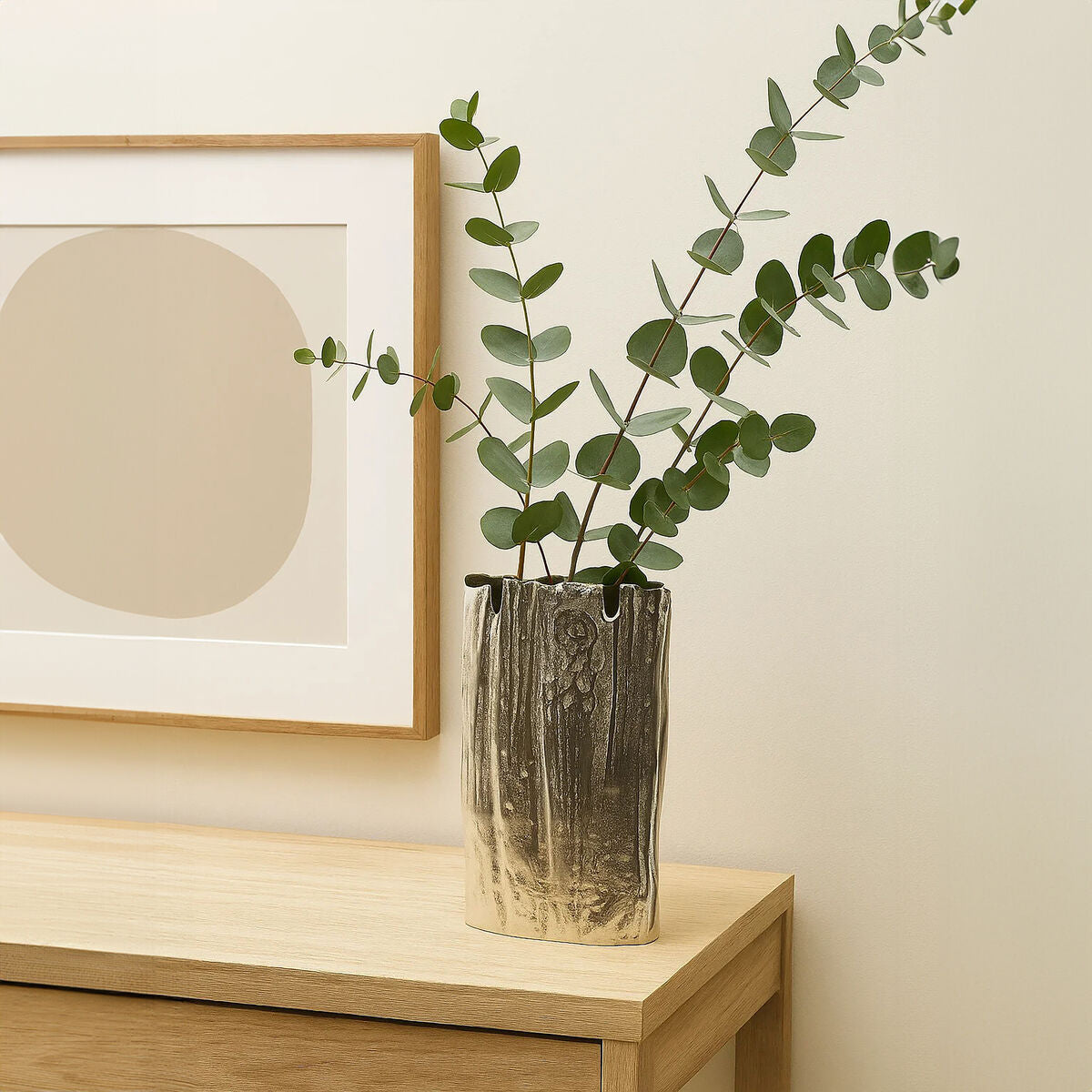 Shop Albero Small Silver Vase from Orsina