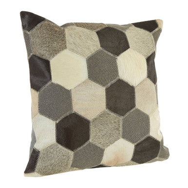 Shop Bosie Safira Black And White And Grey Cushion Cover from Orsina