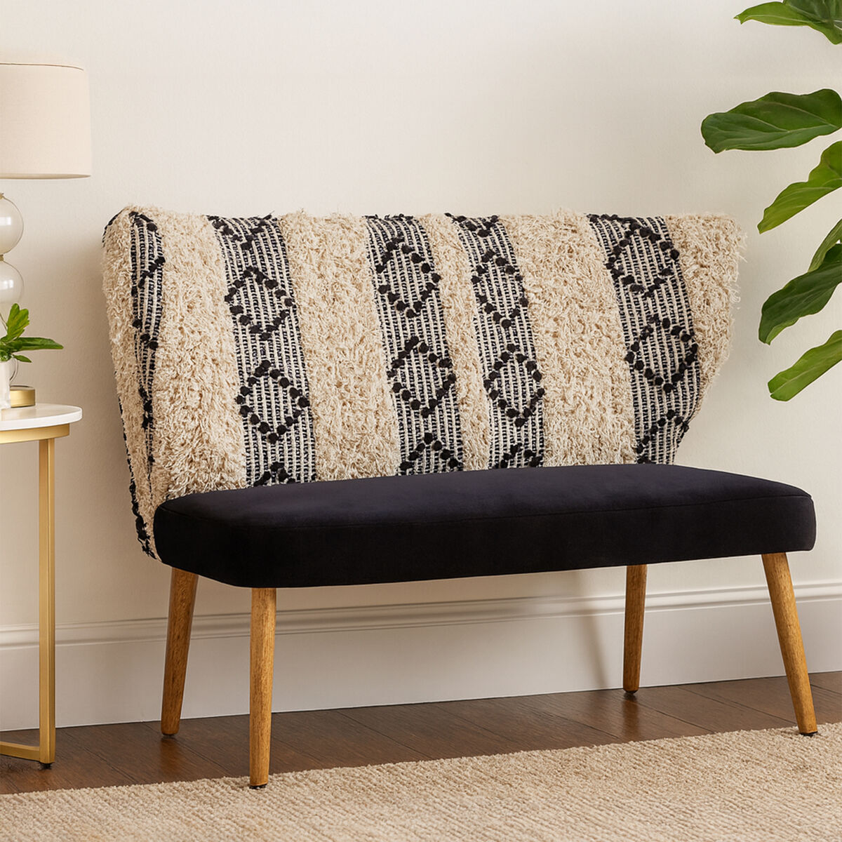 Buy Cefena Moroccan Bench for Elegant Interiors | Orsina