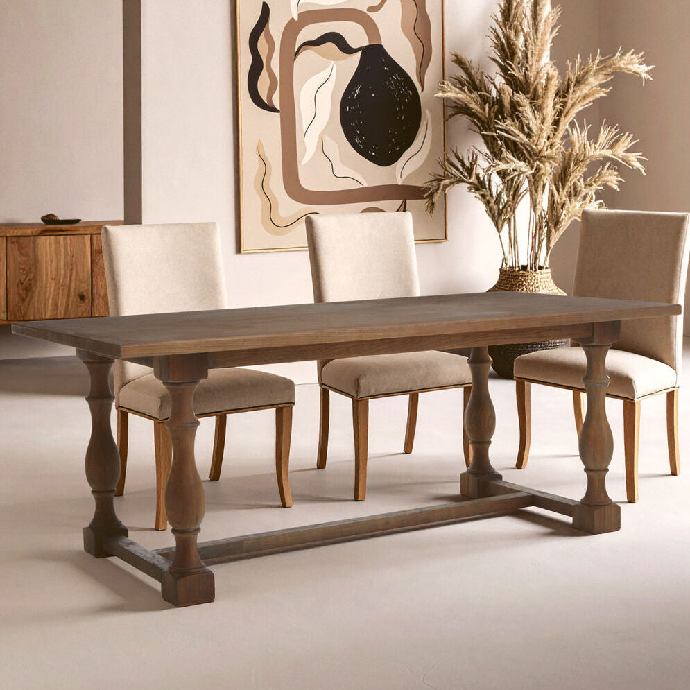 Shop Parkside Oak Wood Rectangular Dining Table from Orsina
