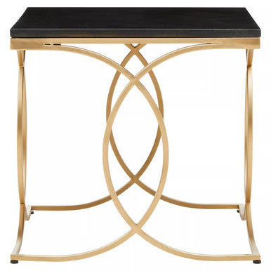 Shop Kia Black Top Side Table from Orsina